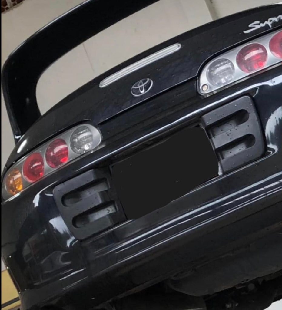 MKIV Supra - TRD Style Rear Bumper Garnish/Pods – AutoExtrude