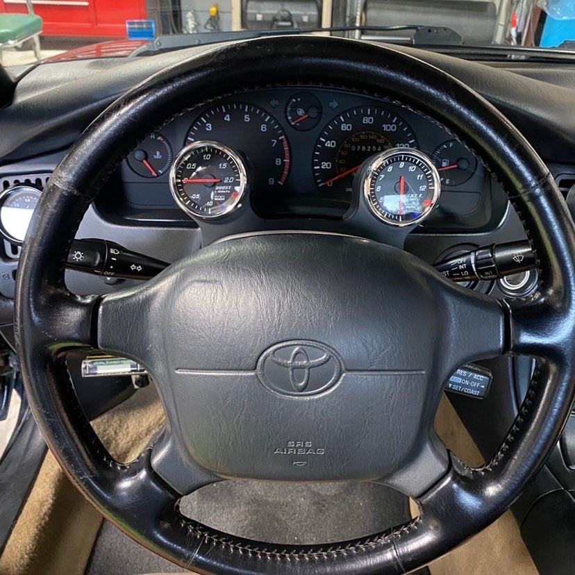MR2 (SW20) Steering Wheel Dual Gauge Pod – AutoExtrude